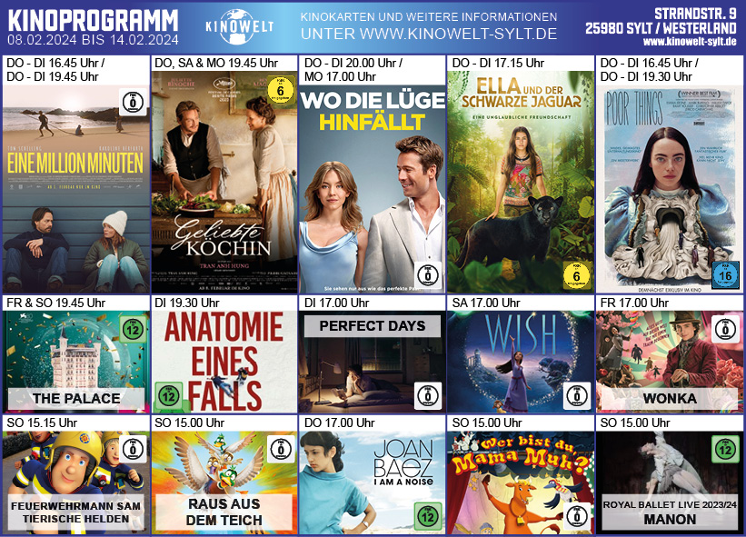 Unser Flyer - KINOWELT SYLT